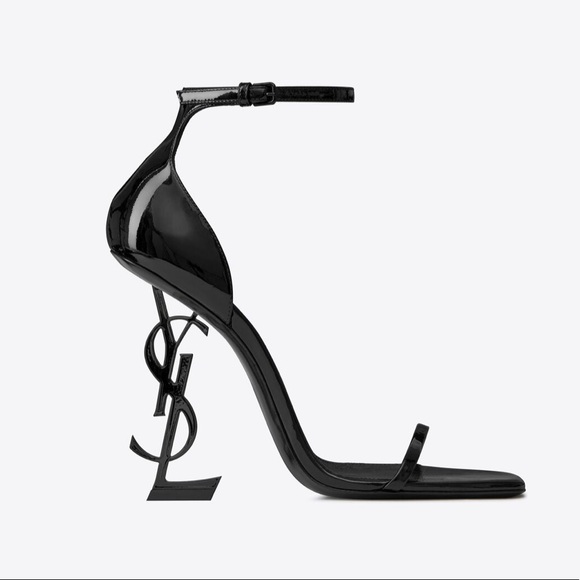 Yves Saint Laurent | Shoes | Ysl Opyum Sandals In Patent Leather With ...